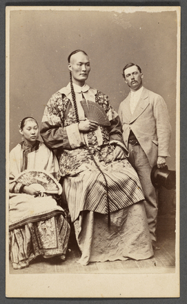 [Chang Woo Gow, the Chinese giant with his wife] - Collections Online ...