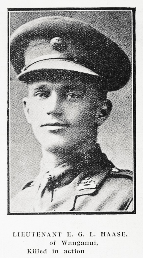 Edward George Louis Haase - Online Cenotaph - Auckland War Memorial Museum