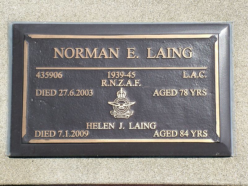 Norman Edwin Laing - Online Cenotaph - Auckland War Memorial Museum
