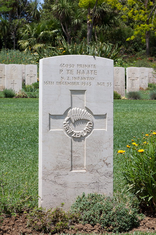 Peno Te Haate - Online Cenotaph - Auckland War Memorial Museum