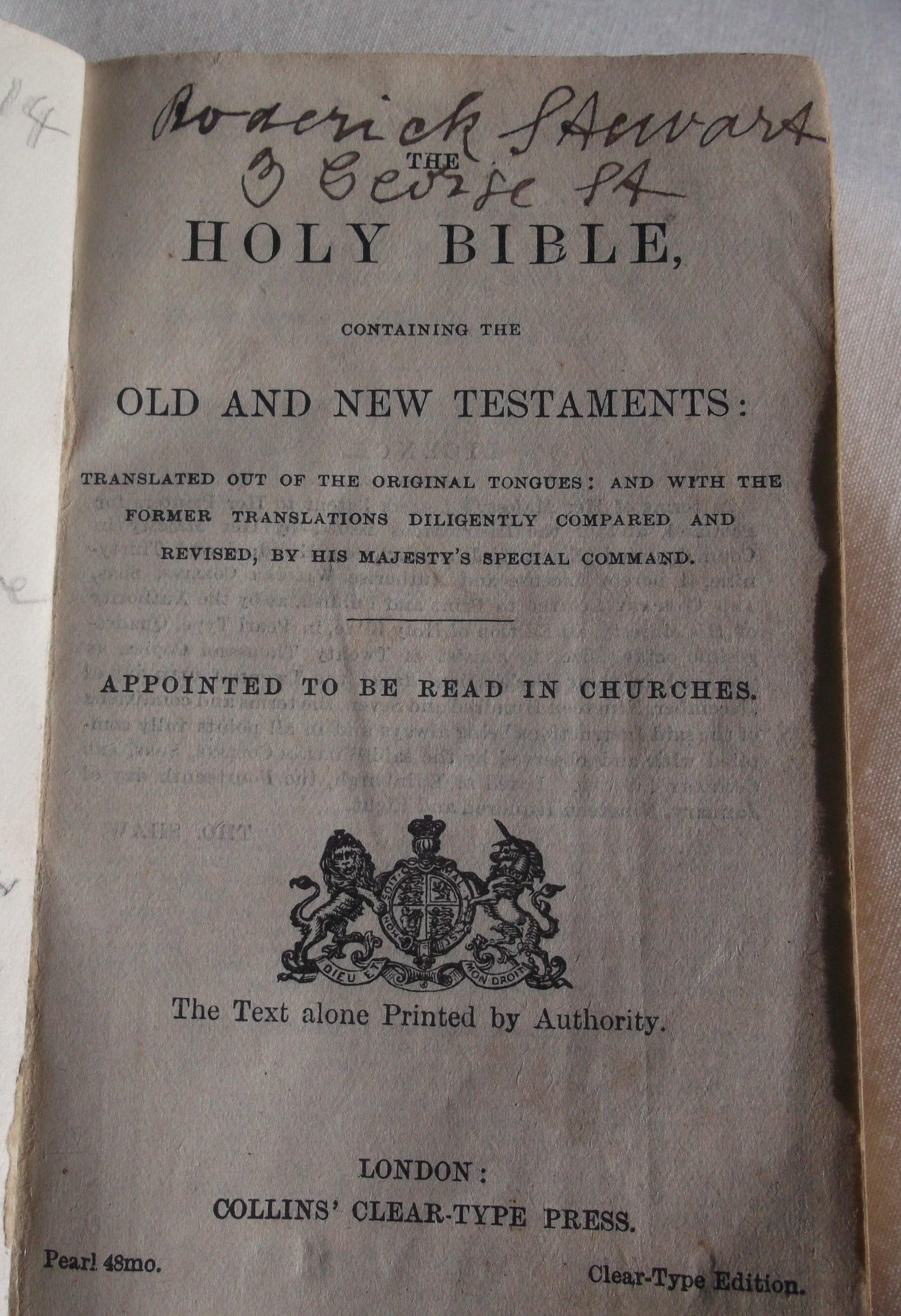 Roderick Stewart - Online Cenotaph - Auckland War Memorial Museum