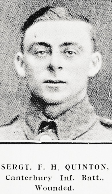 Frank Herbert Quinton - Online Cenotaph - Auckland War Memorial Museum