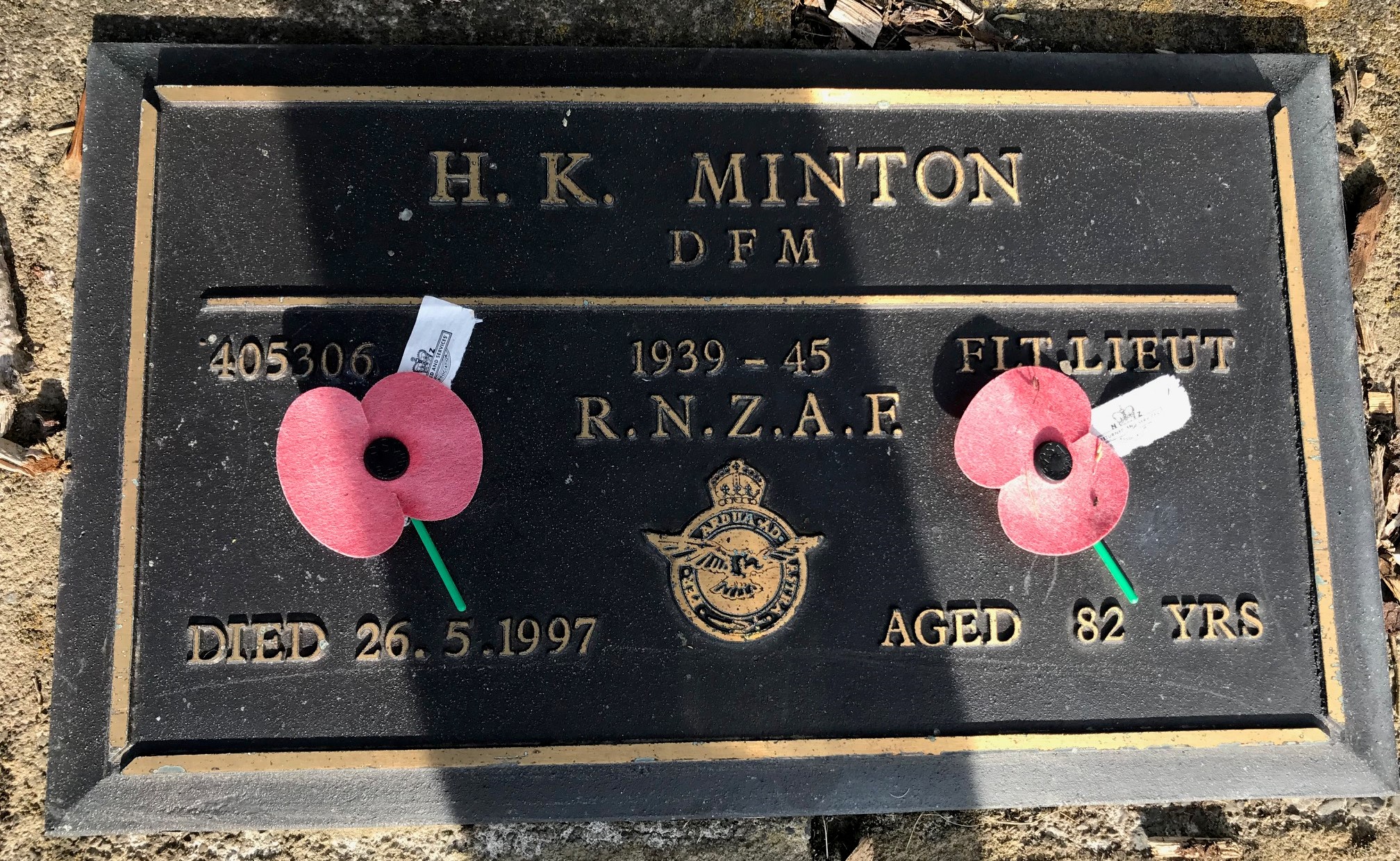 Herbert Keith Minton - Online Cenotaph - Auckland War Memorial Museum