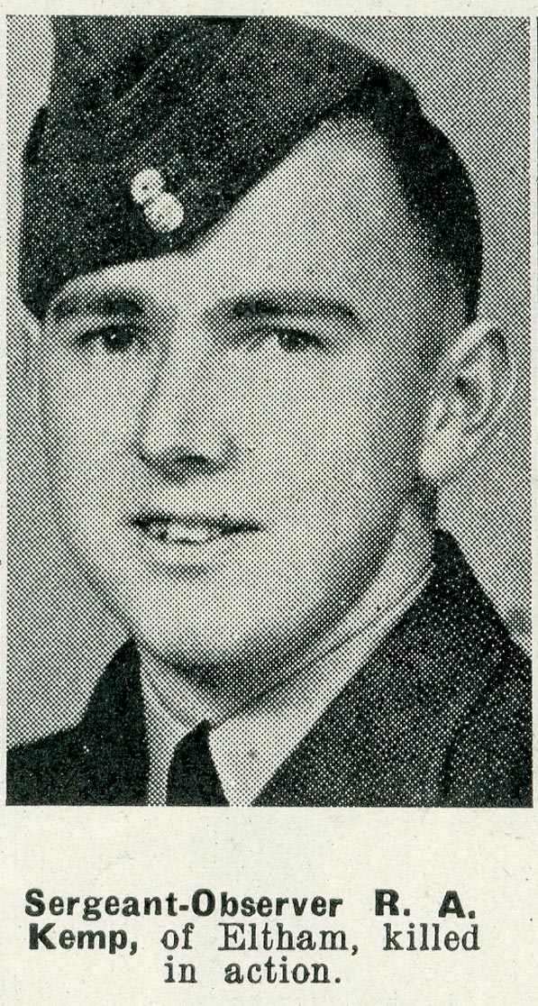 Reginald Andrew Kemp - Online Cenotaph - Auckland War Memorial Museum