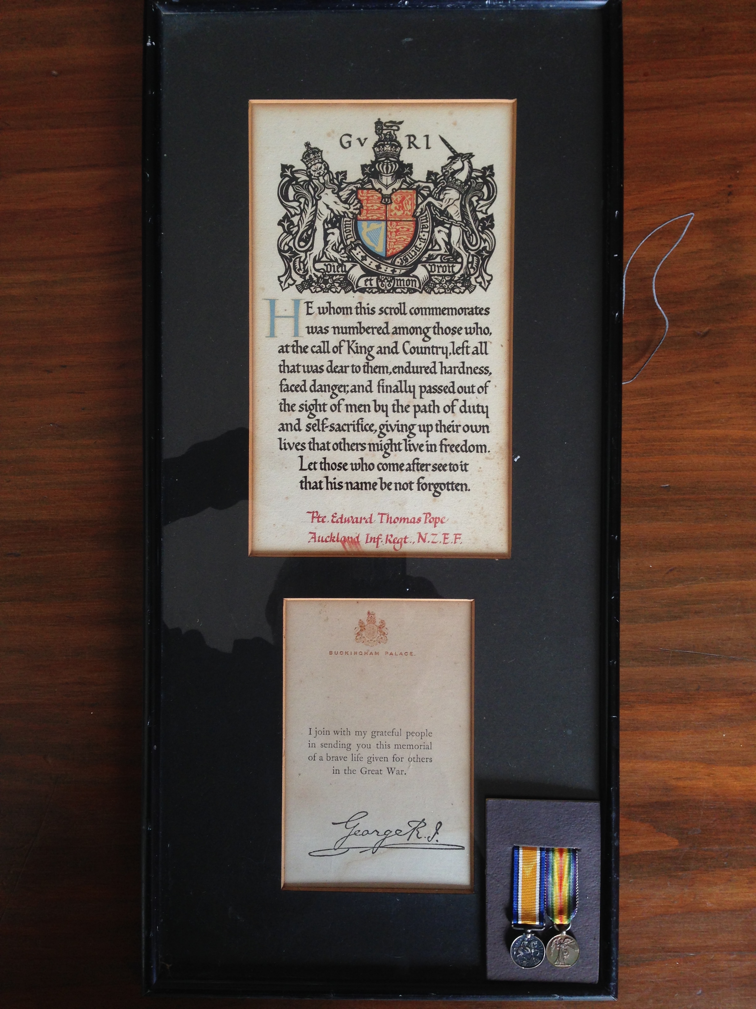 Edward Thomas Pope - Online Cenotaph - Auckland War Memorial Museum