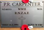 Percy Reginald Carpenter - Online Cenotaph - Auckland War Memorial Museum