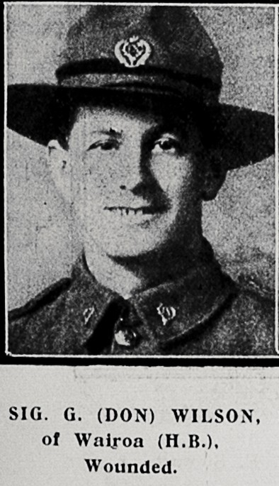Gladstone Wilson - Online Cenotaph - Auckland War Memorial Museum