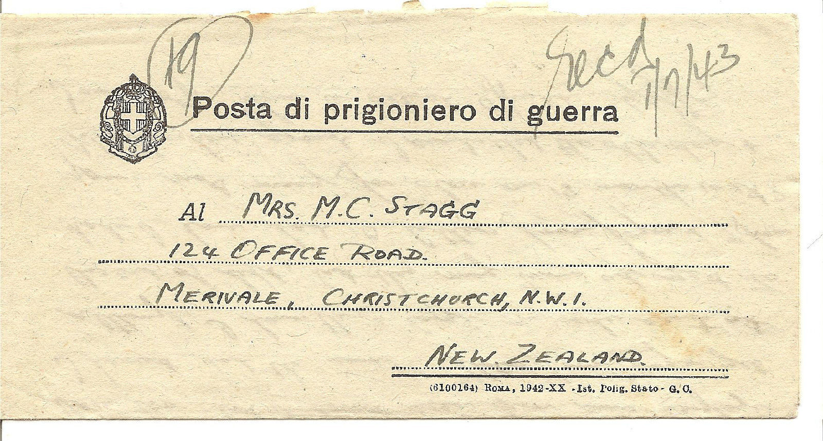 Geoffrey Troughear Stagg - Online Cenotaph - Auckland War Memorial Museum