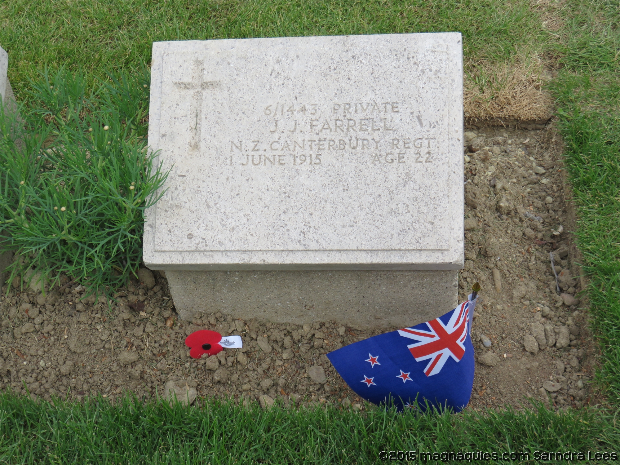 John Joseph Farrell - Online Cenotaph - Auckland War Memorial Museum