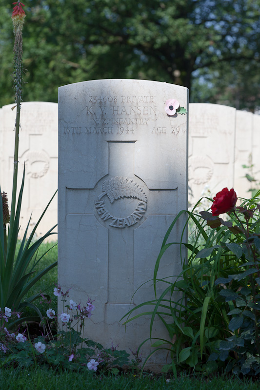 Kenneth Vernon Hansen - Online Cenotaph - Auckland War Memorial Museum