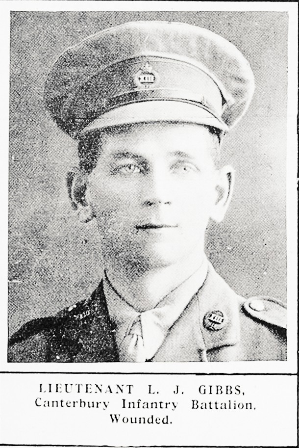 Loftus Joseph Gibbs - Online Cenotaph - Auckland War Memorial Museum