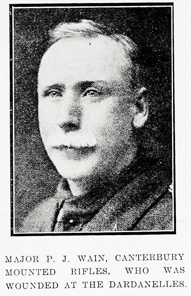 Peter Jenkins Wain - Online Cenotaph - Auckland War Memorial Museum