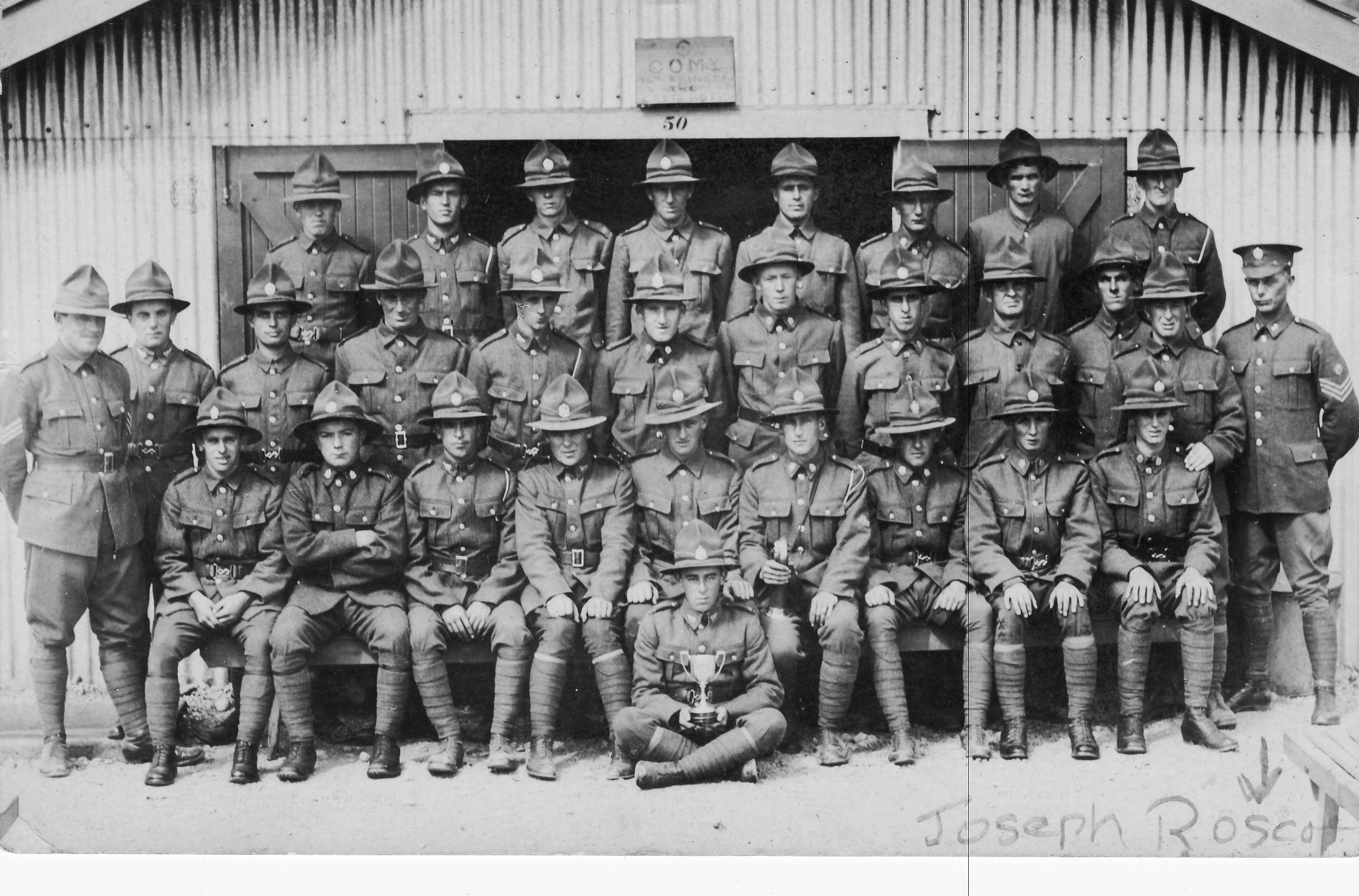 Joseph Roscoe - Online Cenotaph - Auckland War Memorial Museum
