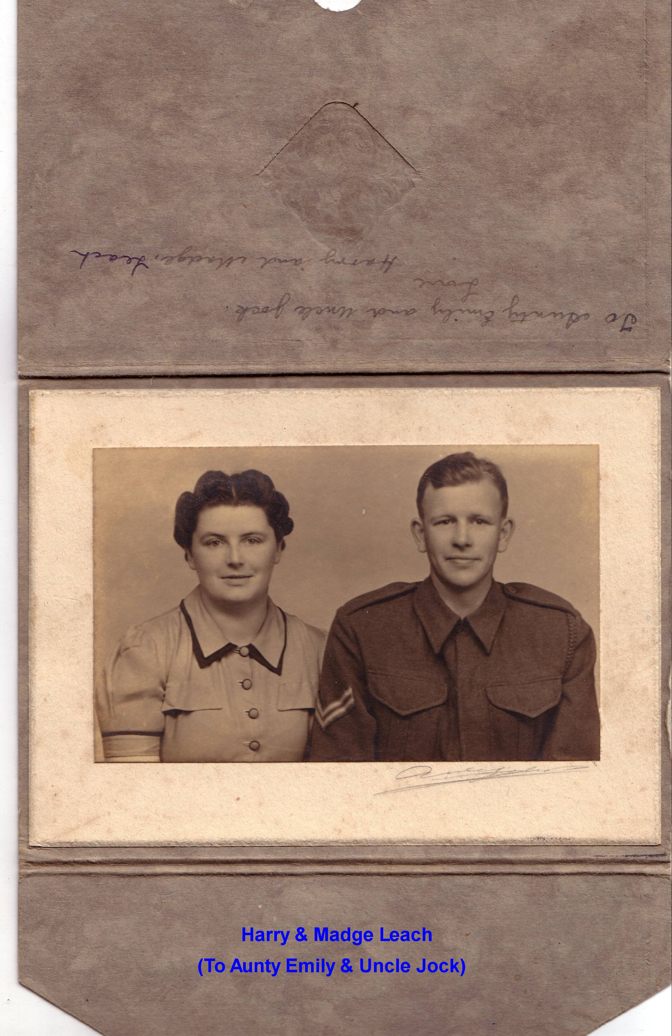 Henry Stanley Leach - Online Cenotaph - Auckland War Memorial Museum
