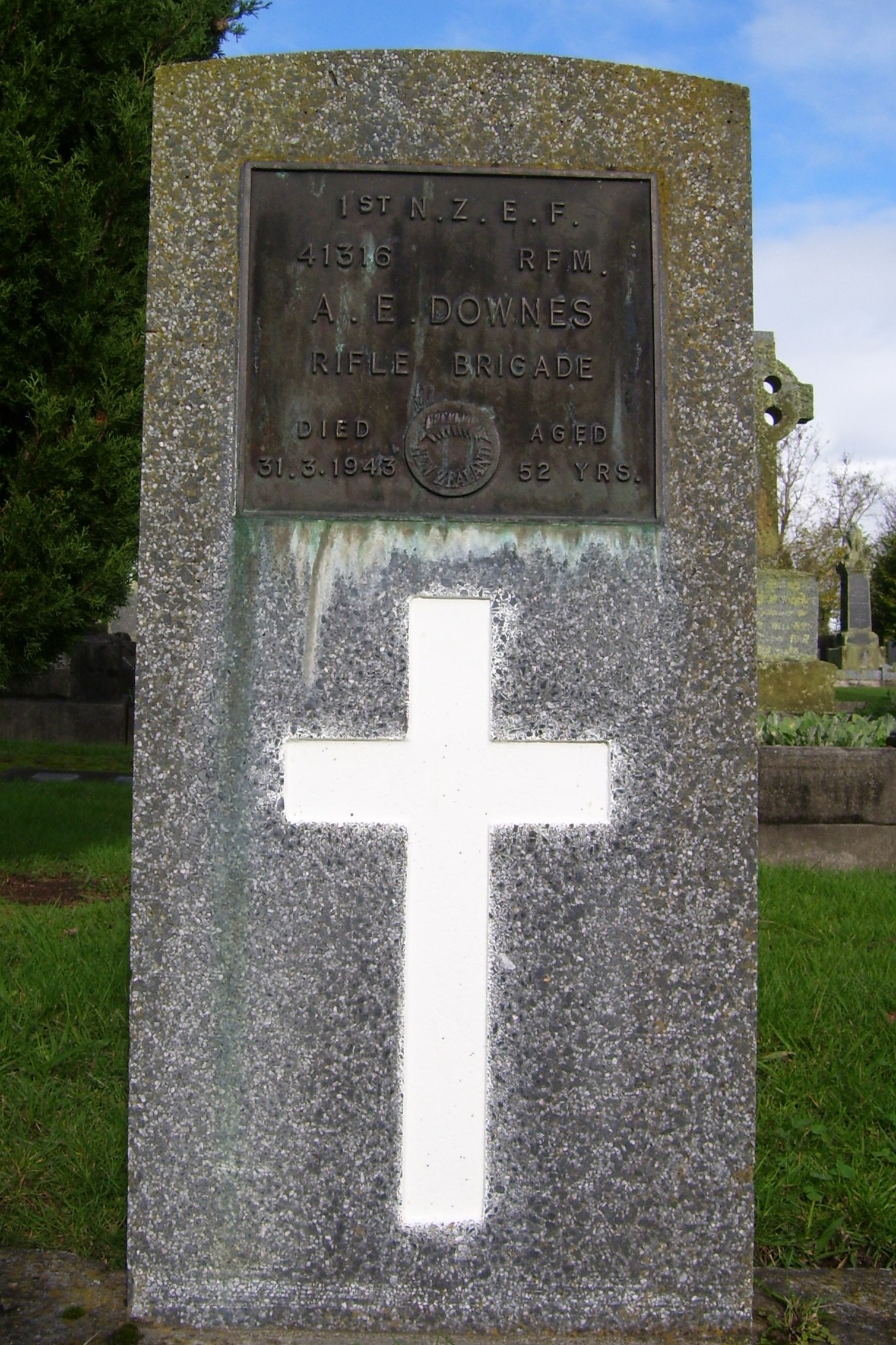 Arthur Ernest Downes - Online Cenotaph - Auckland War Memorial Museum