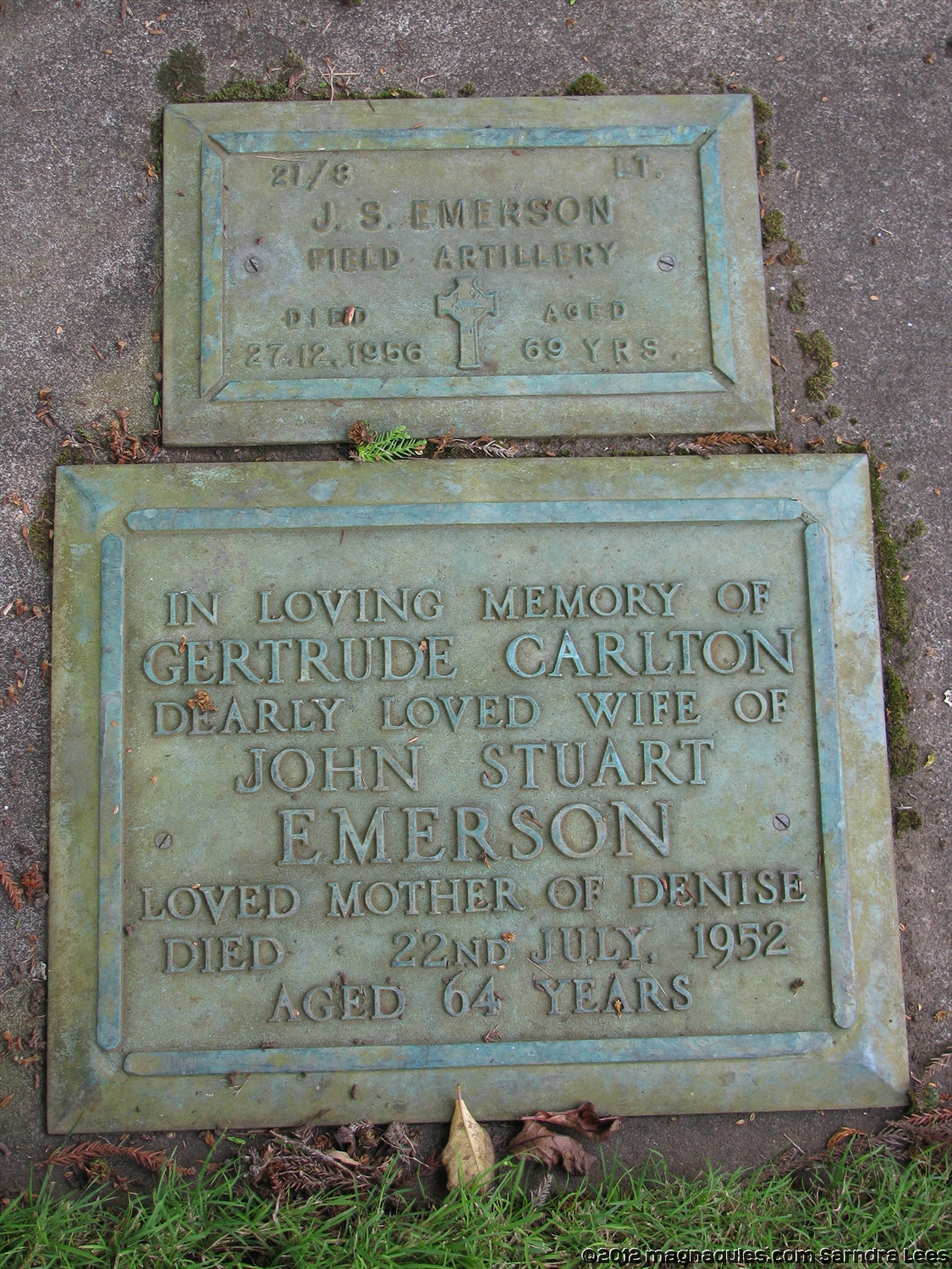 John Stuart Emerson - Online Cenotaph - Auckland War Memorial Museum