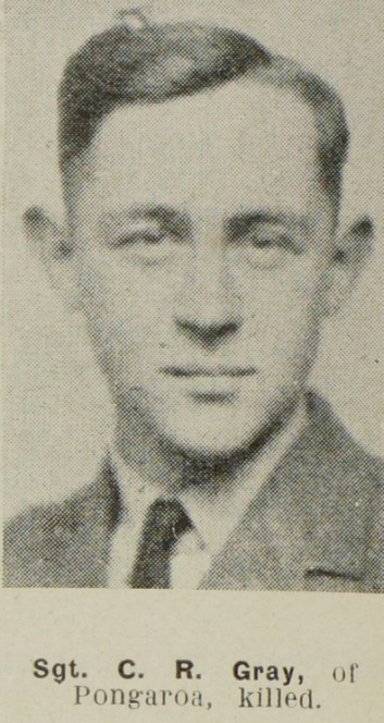 Charles Roderick Gray - Online Cenotaph - Auckland War Memorial Museum