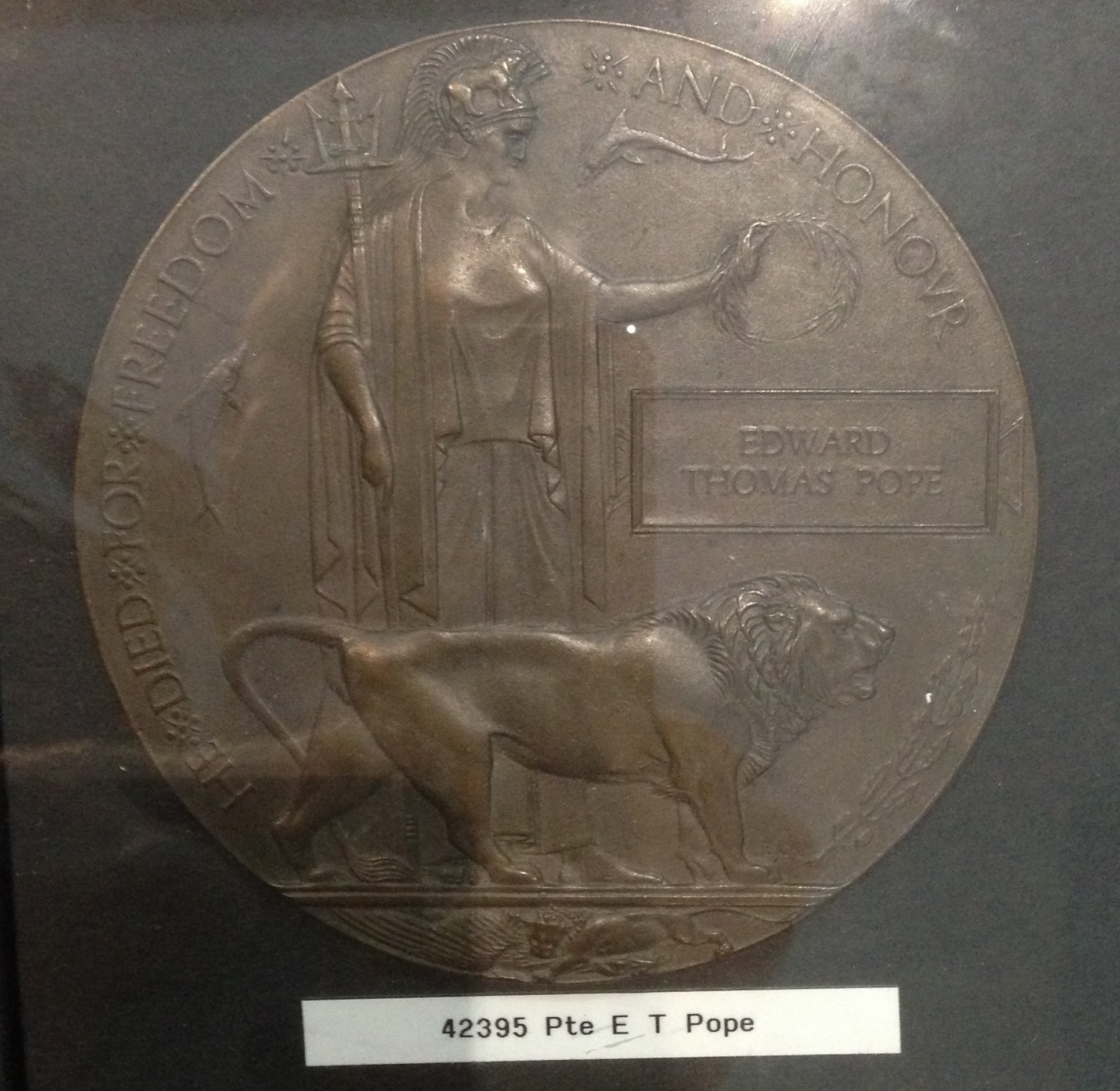 Edward Thomas Pope - Online Cenotaph - Auckland War Memorial Museum
