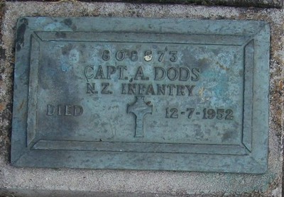 Angus Dods - Online Cenotaph - Auckland War Memorial Museum