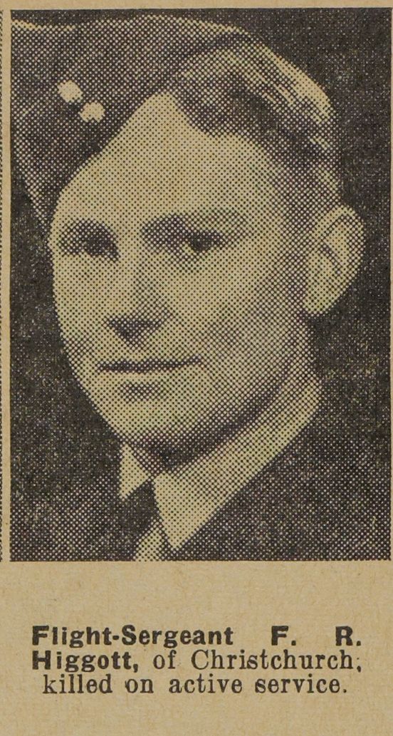 Frederick Rex Higgott - Online Cenotaph - Auckland War Memorial Museum