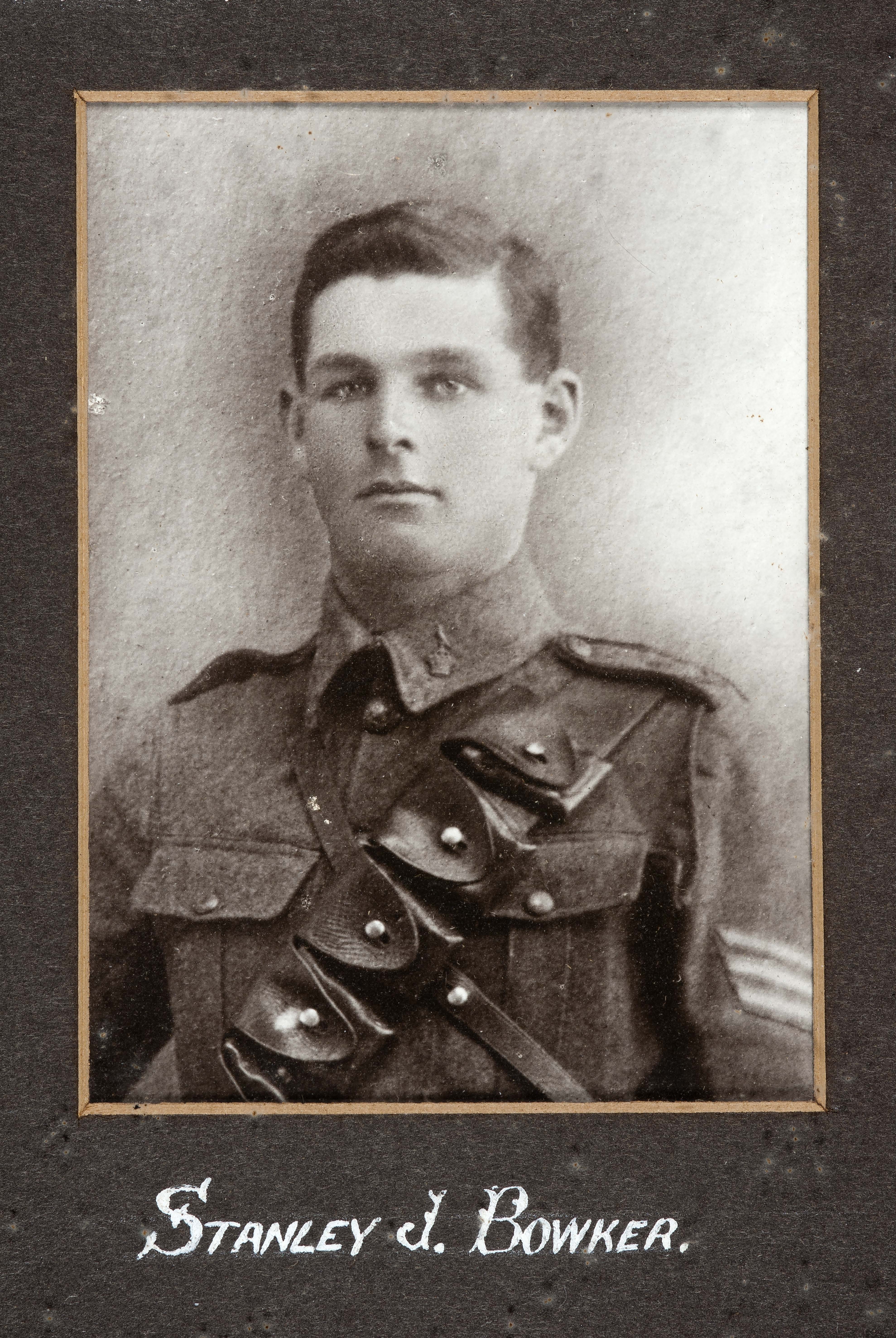 Stanley Joseph Bowker - Online Cenotaph - Auckland War Memorial Museum
