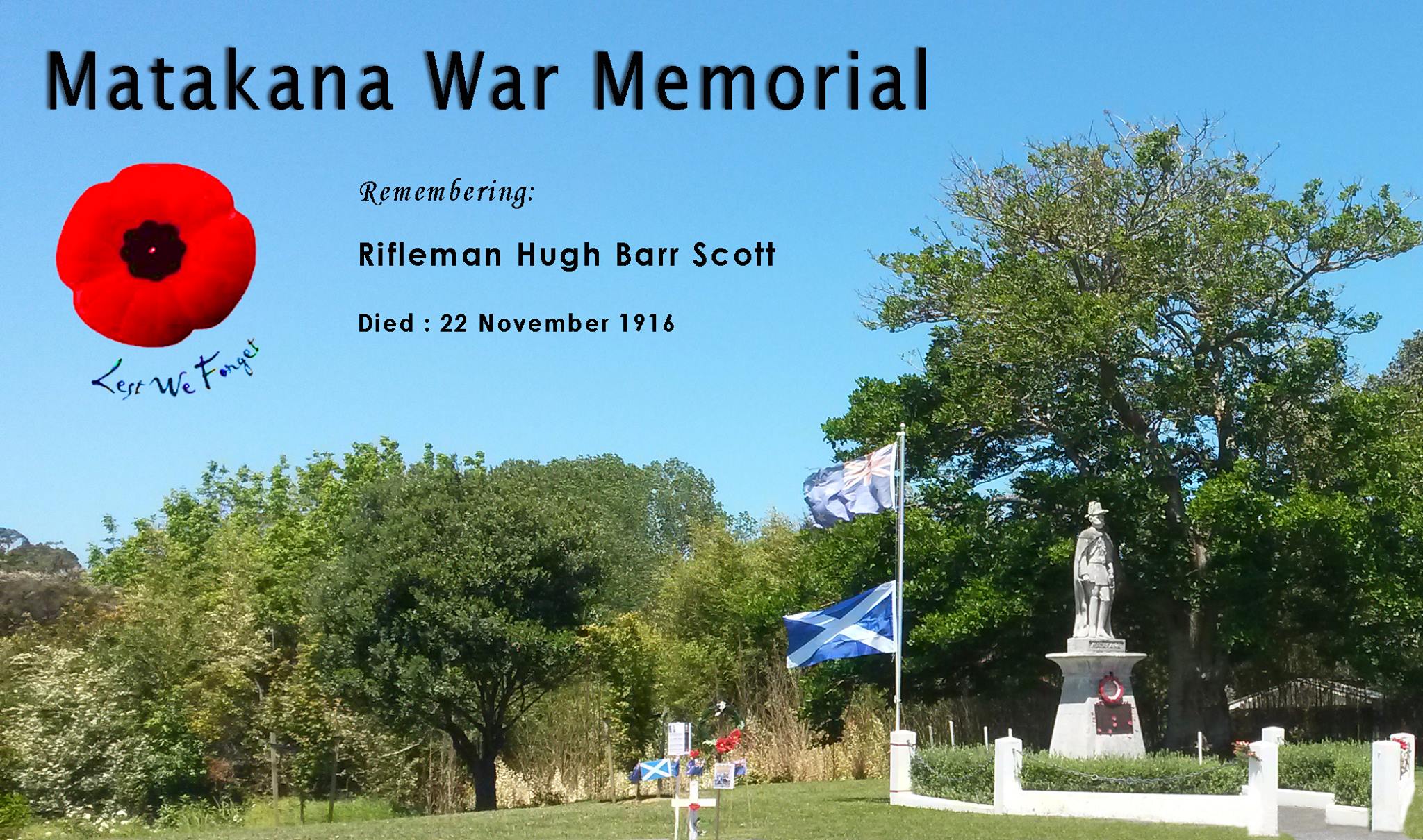 Hugh Barr Scott - Online Cenotaph - Auckland War Memorial Museum