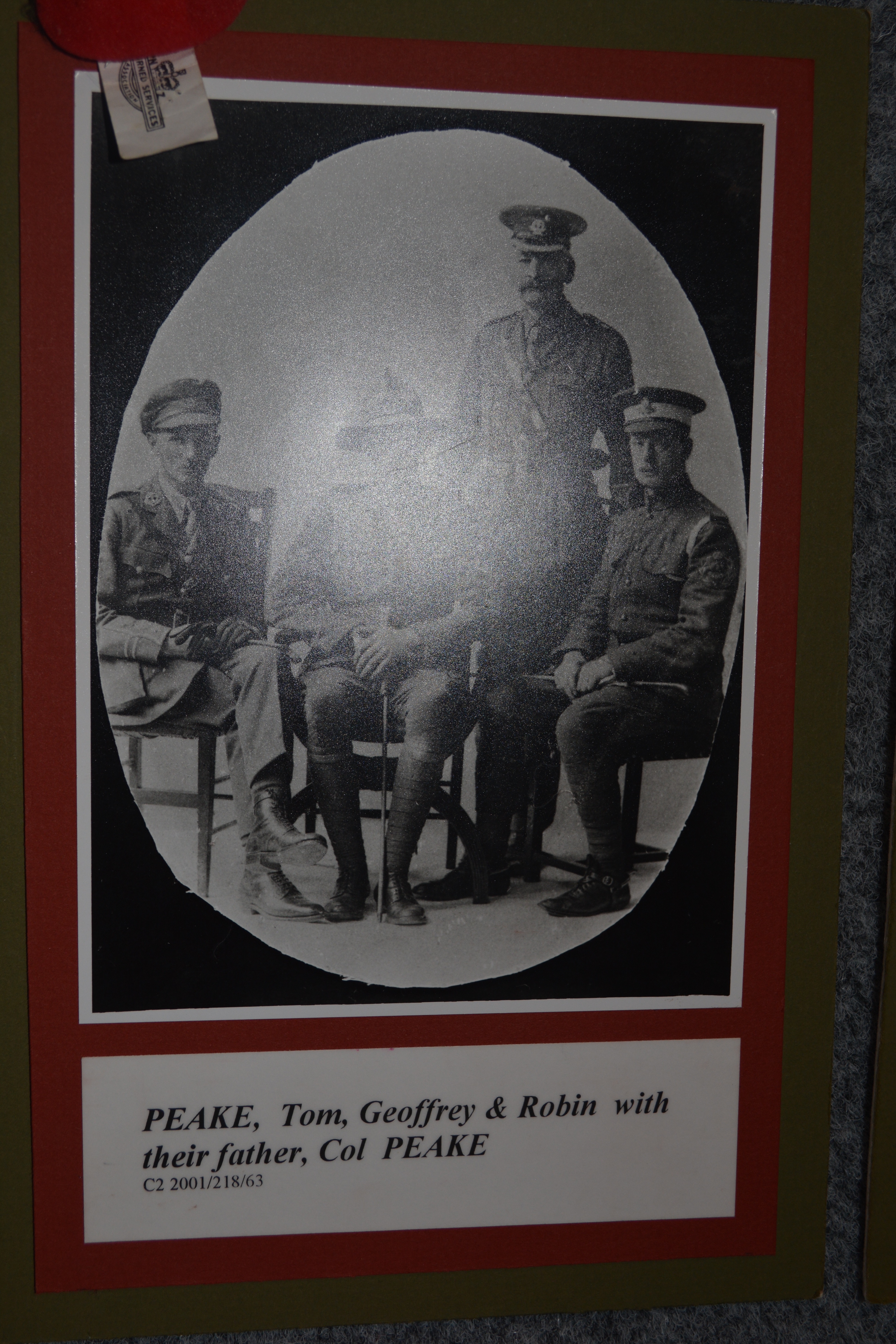 Thomas Denbigh Peake - Online Cenotaph - Auckland War Memorial Museum