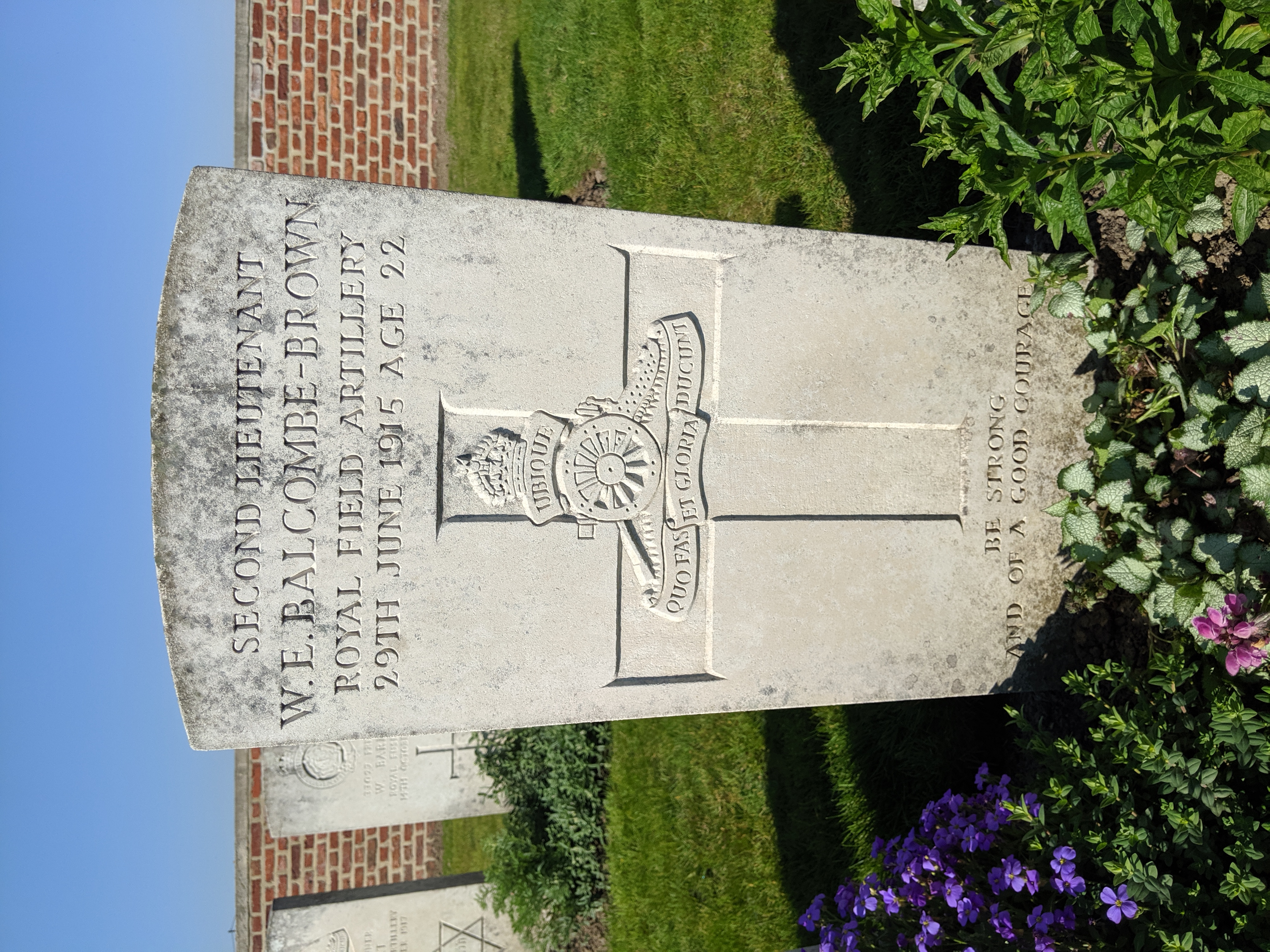 William Edward Balcombe-Brown - Online Cenotaph - Auckland War Memorial ...