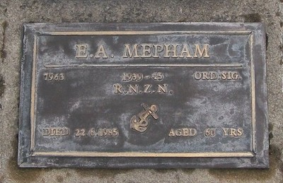 Ernest Andrew Mepham - Online Cenotaph - Auckland War Memorial Museum