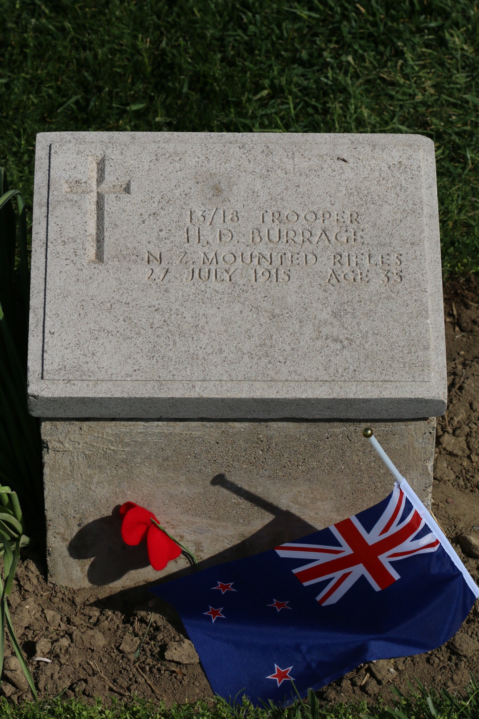 Harry David Burrage - Online Cenotaph - Auckland War Memorial Museum
