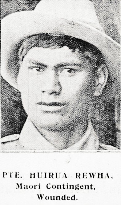 Huirua Rewha - Online Cenotaph - Auckland War Memorial Museum