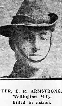 Edward Rippon Armstrong - Online Cenotaph - Auckland War Memorial Museum
