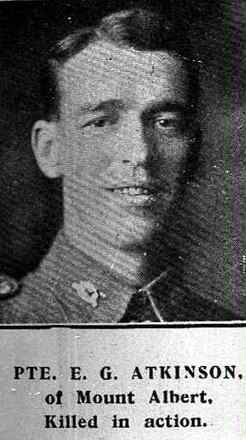 Edward George Atkinson - Online Cenotaph - Auckland War Memorial Museum