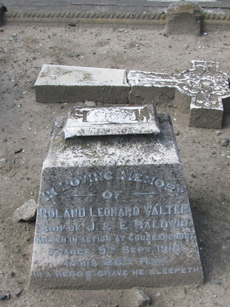 Roland Leonard Walter Baldwin - Online Cenotaph - Auckland War Memorial ...