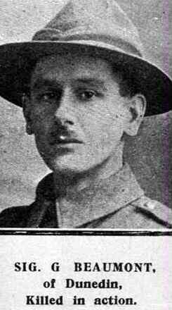 George Beaumont - Online Cenotaph - Auckland War Memorial Museum