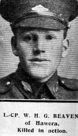 William Henry George Bevan - Online Cenotaph - Auckland War Memorial Museum