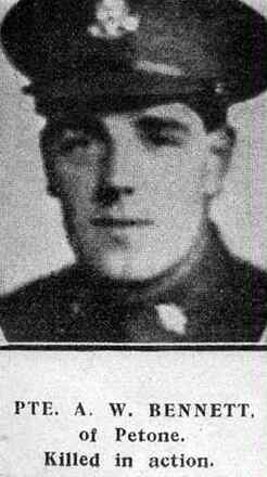 Alfred William Bennett - Online Cenotaph - Auckland War Memorial Museum