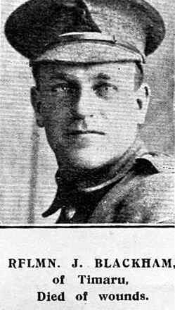 John Blackham - Online Cenotaph - Auckland War Memorial Museum