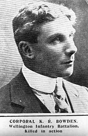 Keble Reginald Bowden - Online Cenotaph - Auckland War Memorial Museum