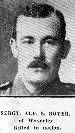 Alfred Samuel Boyer - Online Cenotaph - Auckland War Memorial Museum