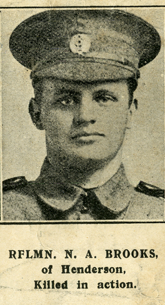 Norgrove Alfred Brooks - Online Cenotaph - Auckland War Memorial Museum