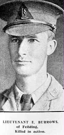 Edward Burrows - Online Cenotaph - Auckland War Memorial Museum