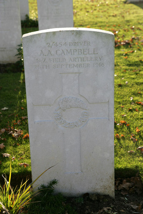 Archibald Alexander Campbell - Online Cenotaph - Auckland War Memorial Museum