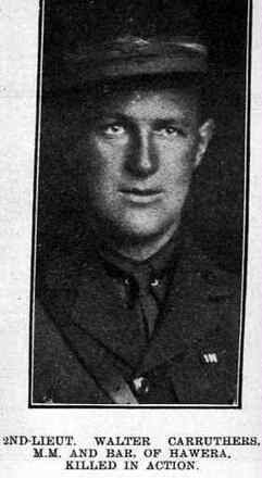 Walter Carruthers - Online Cenotaph - Auckland War Memorial Museum