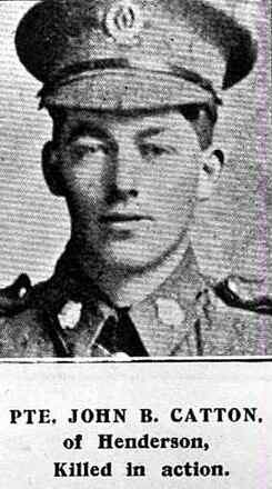 John Catton - Online Cenotaph - Auckland War Memorial Museum