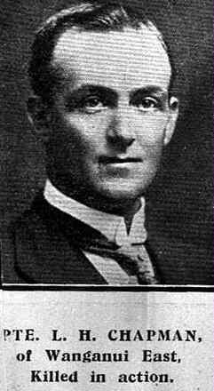 Louis Hillyard Chapman - Online Cenotaph - Auckland War Memorial Museum