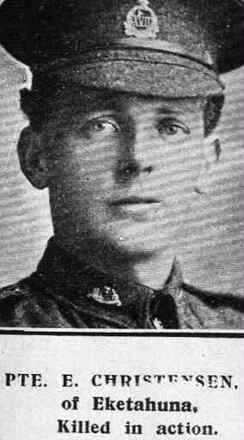 Edwin Christensen - Online Cenotaph - Auckland War Memorial Museum