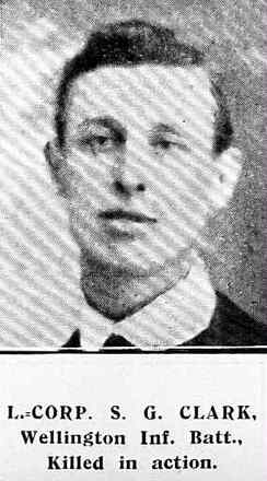 Samuel Goodall Clark - Online Cenotaph - Auckland War Memorial Museum