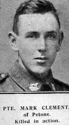 Mark Clement - Online Cenotaph - Auckland War Memorial Museum