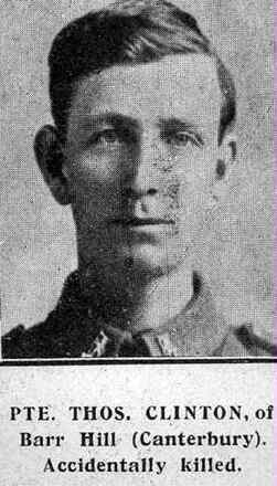 Thomas Clinton - Online Cenotaph - Auckland War Memorial Museum